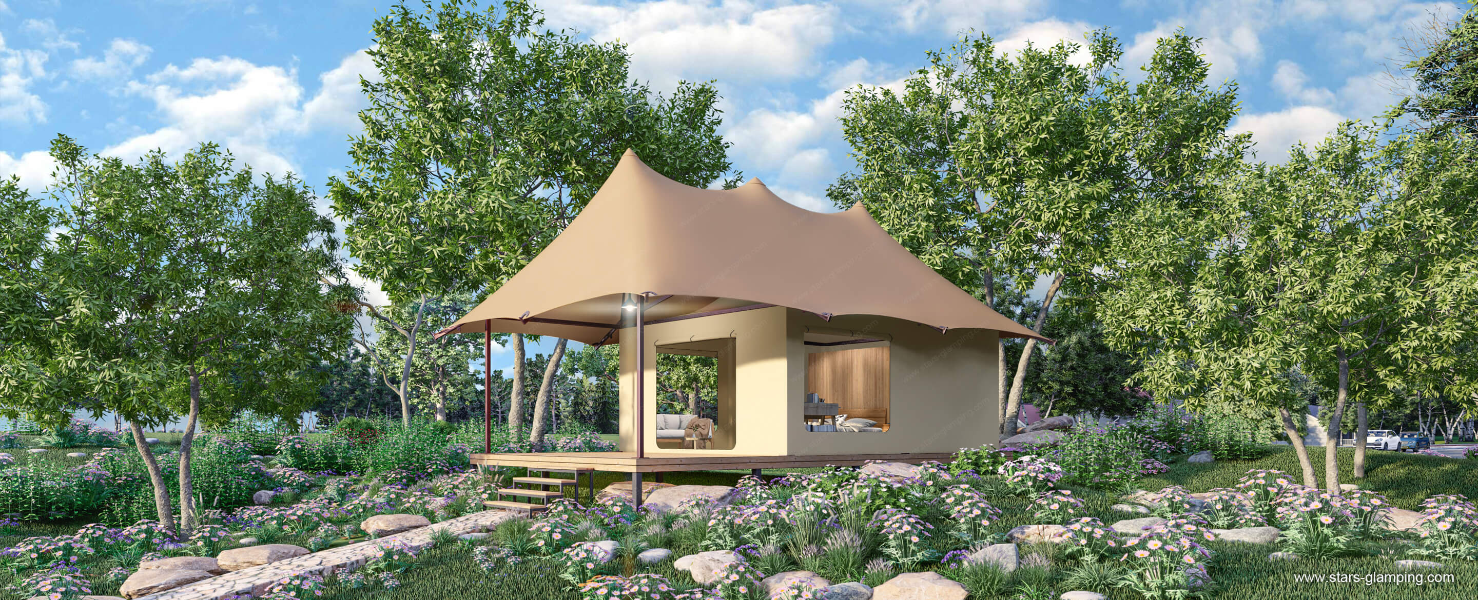 Safari Lodge Tent | Luxury Safari Tents For Sale | Safari Tent Leo